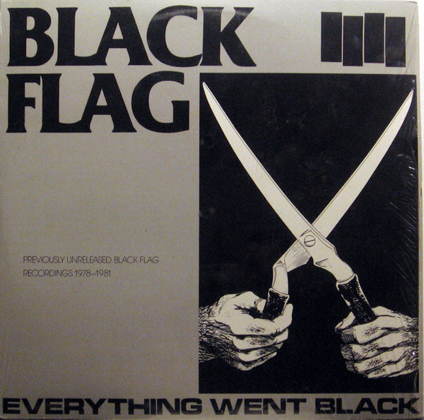 Black Flag – Everything Went Black – Puce Rock