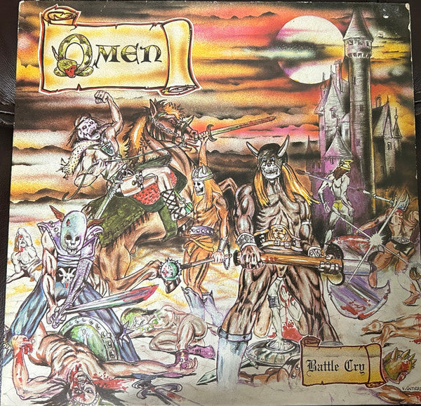 Omen (3) – Battle Cry – Puce Rock
