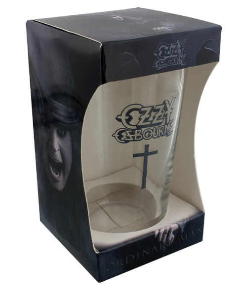 Ozzy Osbourne - Ordinary Man Beer Glass – Puce Rock