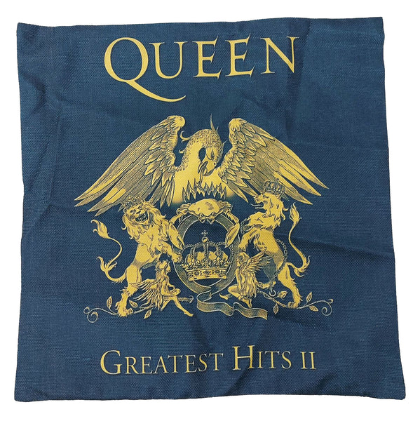 Queen Gold logo – Puce Rock